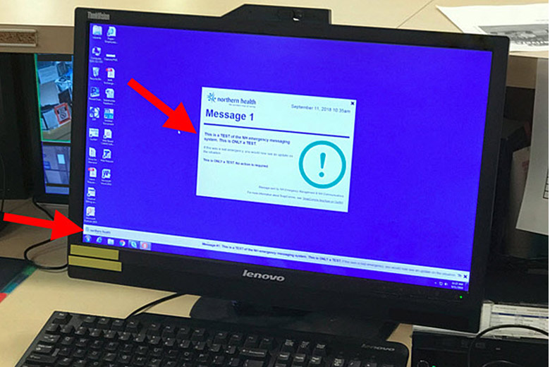 Northern Health launches emergency notification system for staff ...