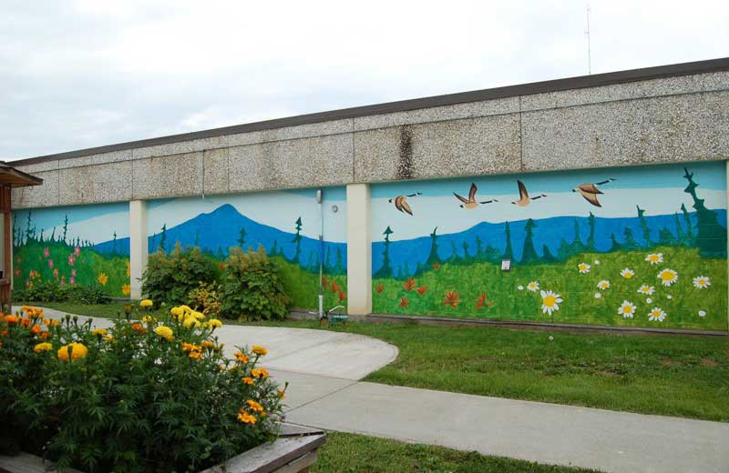 Local artist completes mural at Vanderhoof’s Stuart Nechako Manor long ...