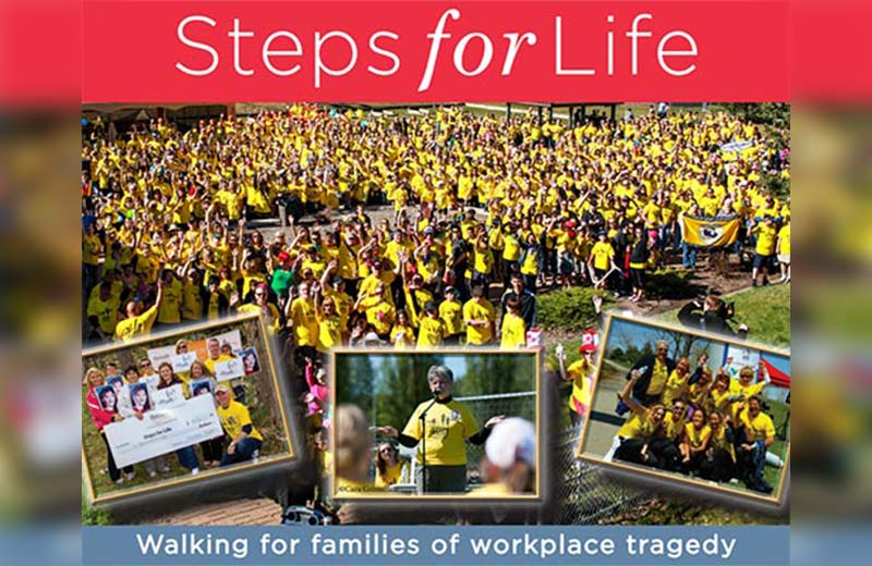 Workplace tragedy is preventable: Steps for life | Stories
