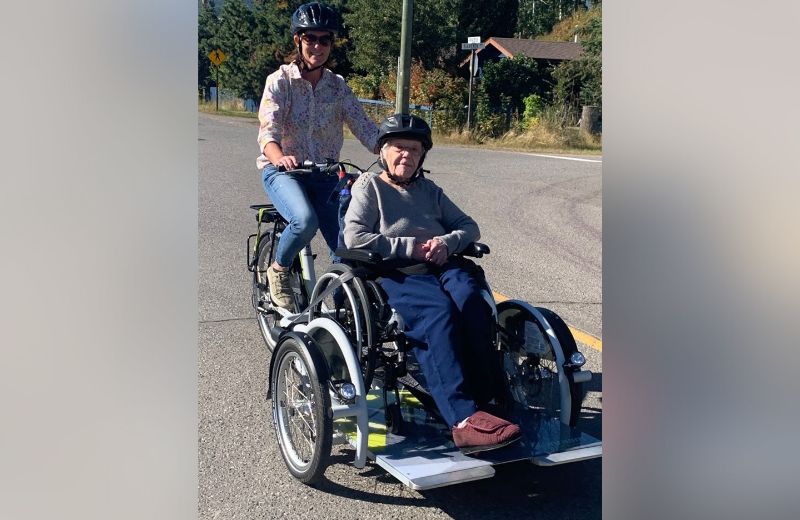 Watch out for wheelchairs biking the streets of Smithers this summer ...