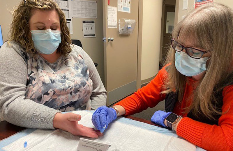 Dried blood spot testing: An easier way to test for certain infections ...